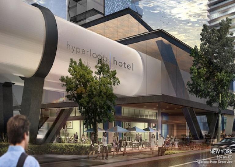 Award-Winning 'Hyperloop Hotel' Offers High-Speed Travel in Luxury Rooms