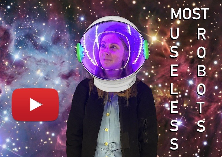 The Girl Who Builds the World's Most Useless Robots