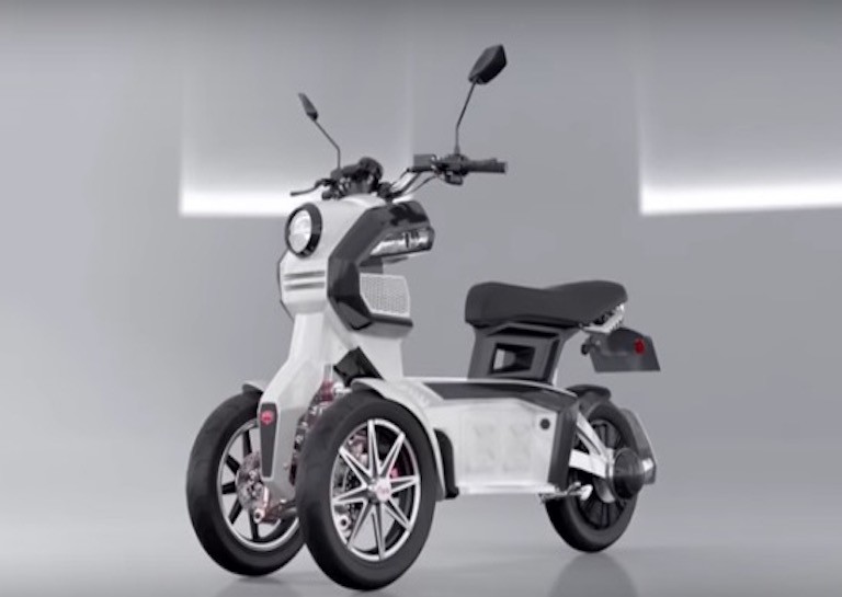 3-Wheeled Electric Scooter is the Vehicle of the Future
