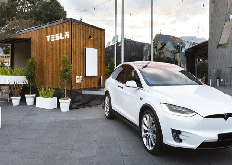 Tesla Creates a Futuristic 'Tiny House' to Show off Its Energy Products