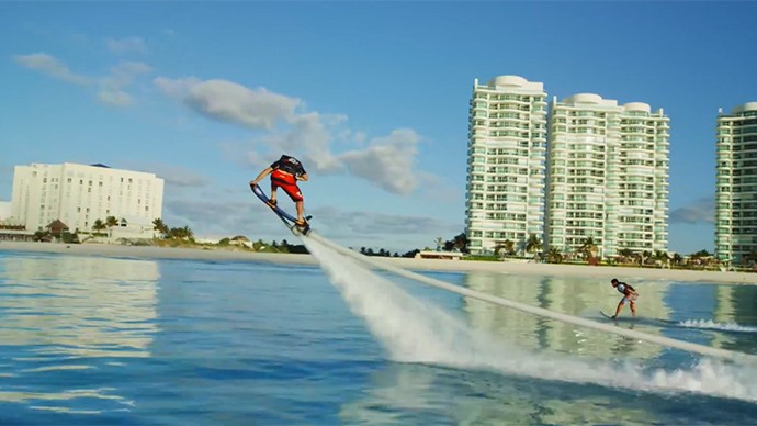 This "Back to the Future" water Hoverboard will blow your mind!