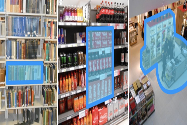 Navigate stores and libraries by barcode