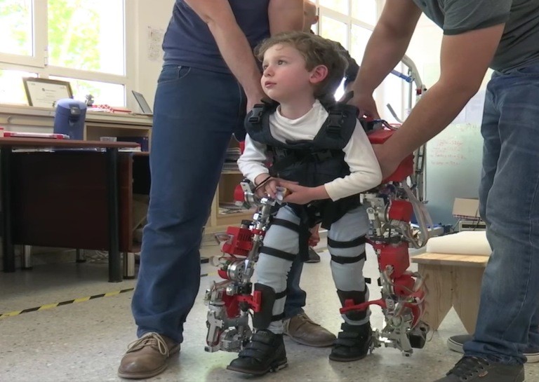 Expandable Child Exoskeleton Allows Disabled Kids to Walk