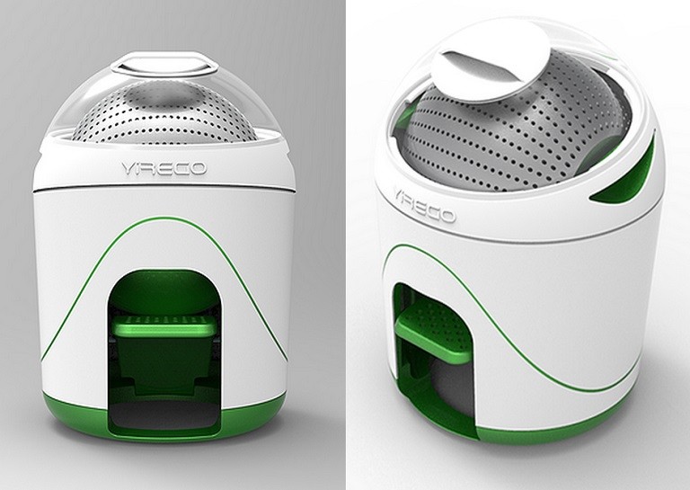 Stay Green with this Pedal Powered Washing Machine