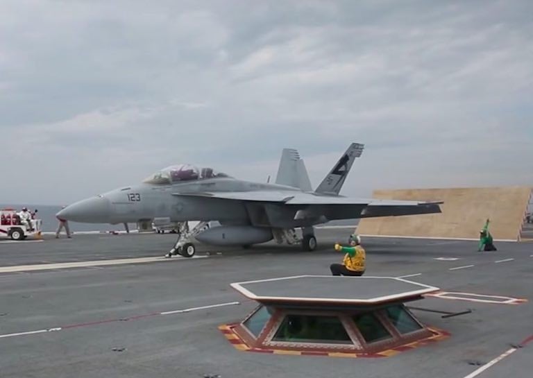 US Navy Successfully Launches First Fighter Jet With Electromagnetic ...