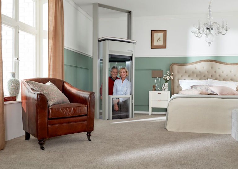 Innovative Home Elevator Can Easily Fit Into Your House