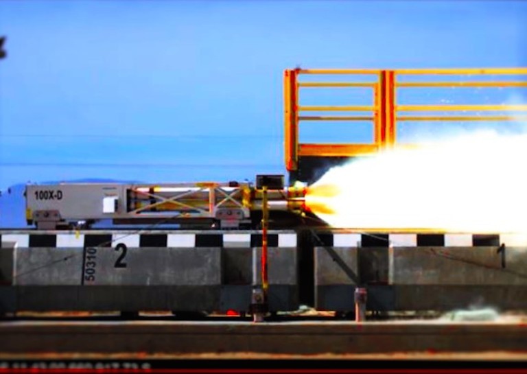 U.S. Air Force Obliterates Maglev Speed Record with Rocket Sled
