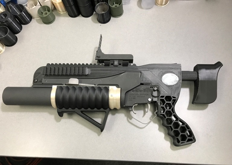 The US Army Developed this Unique 3D Printed Grenade Launcher