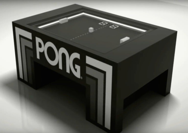 Man Builds Stunning Exact Mechanical Replica of Pong