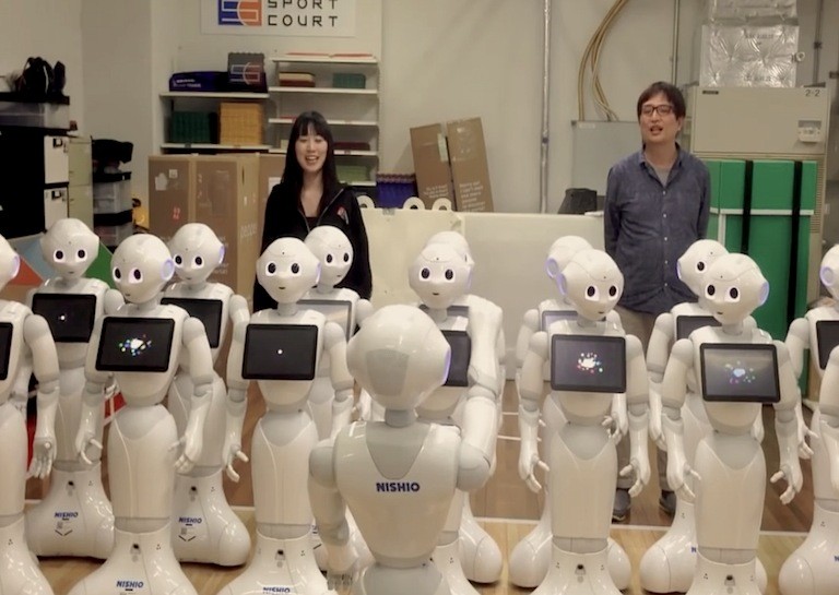Robot Choir Singing Beethoven is the Stuff of Nightmares