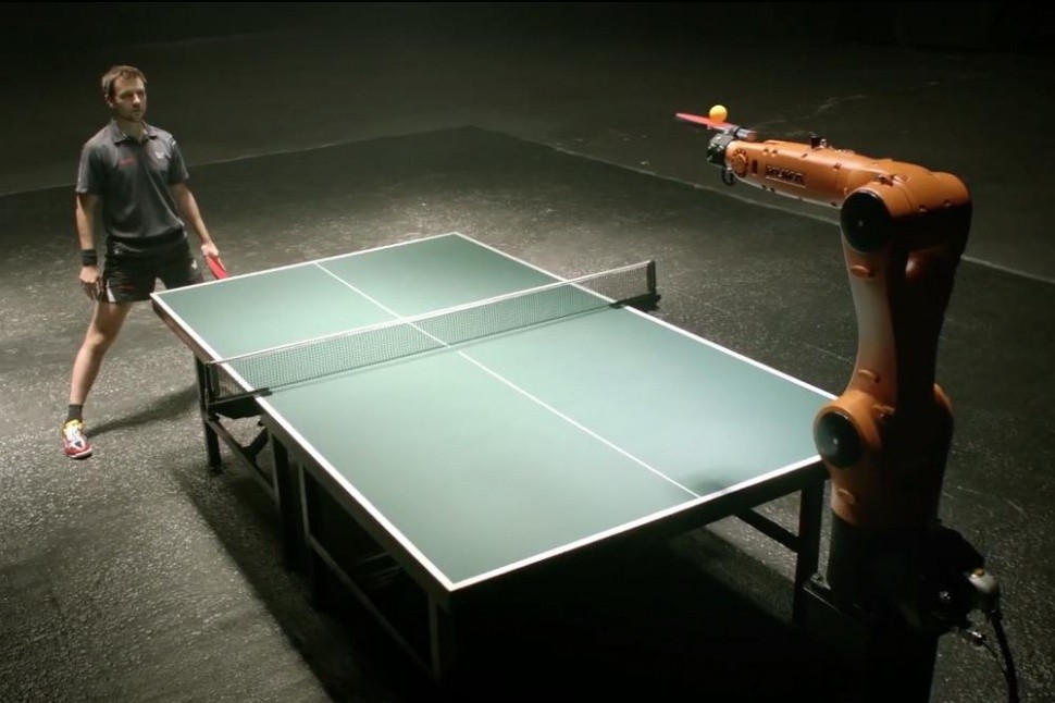 Man versus Machine in Ping Pong Showdown.