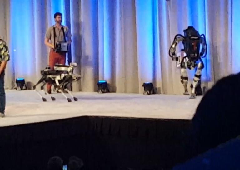 Watching This Robot Fall Off a Stage Will Definitely Make You Laugh