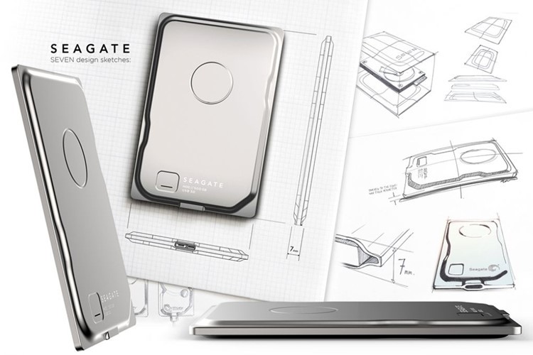 Seagate Seven is thinnest 500GB hard drive