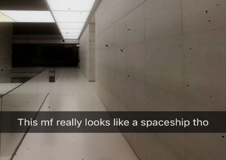 Construction Workers Give Us a Glimpse Inside Apple Park on Snapchat