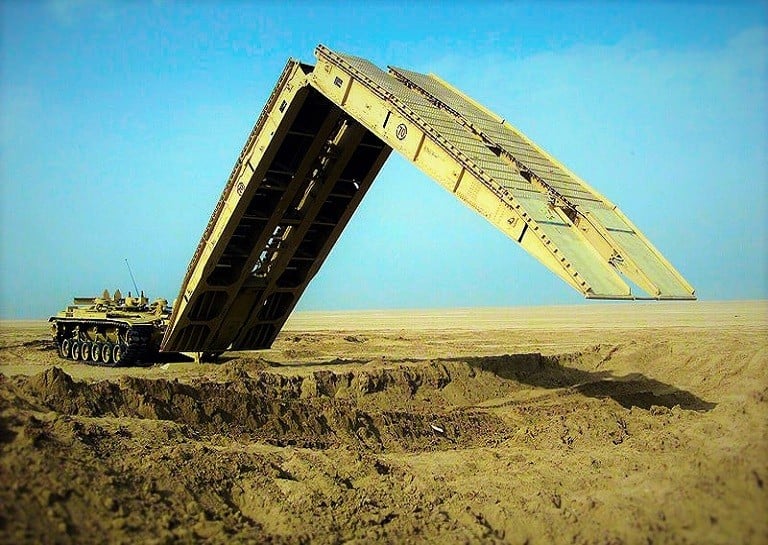 Army Tank Makes a Bridge in Under 2 Minutes