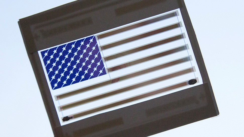 Transparent Coloured Solar Cells