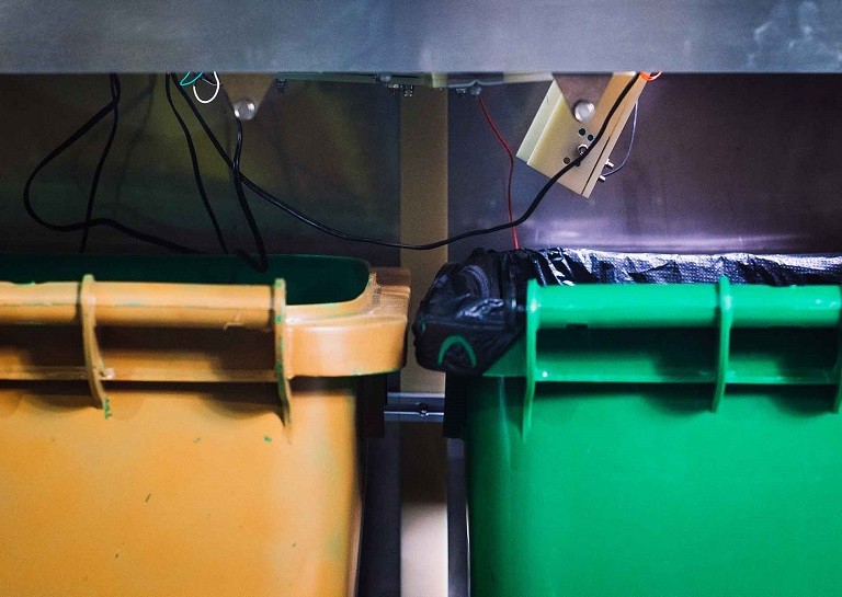 The TrashBot Automatically Separates Recyclables from Garbage