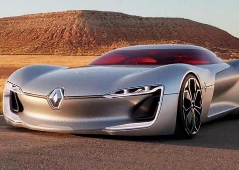 Renault Shocks Paris with Electric Trezor