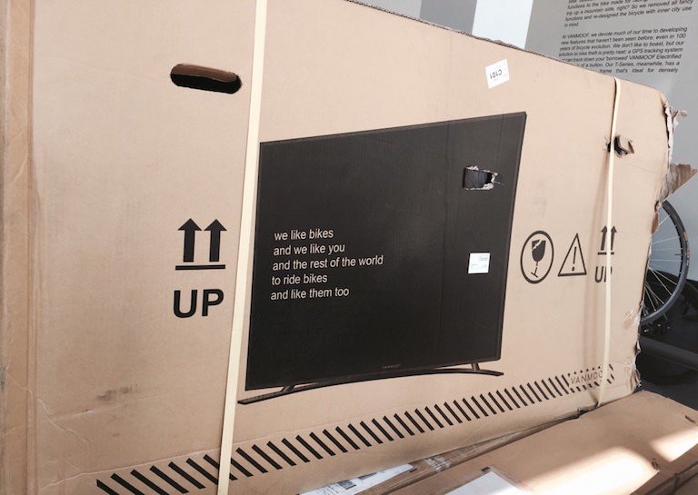 Bike Company Eliminates Shipping Damage by Printing TV on Box