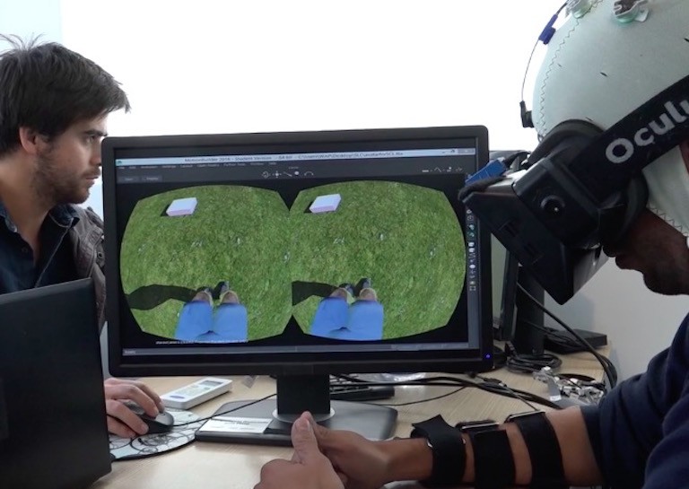 Virtual Reality and Robotics Allow Paraplegics to Walk