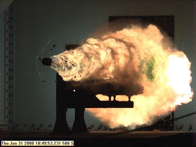 Railgun Tested by the US Navy