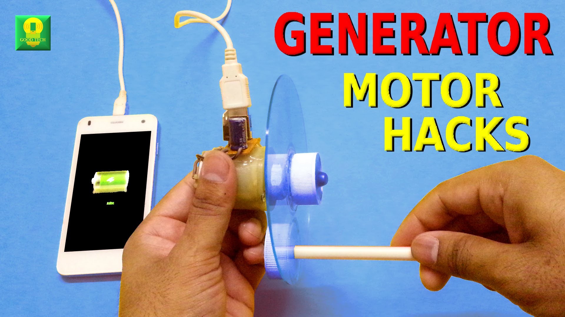 3 Incredible Hand-powered Devices You Can Make at Home
