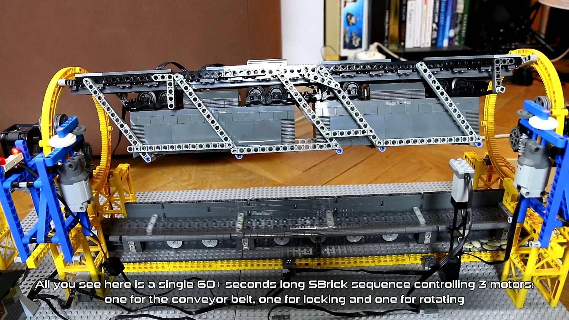 Automated Lego Cargo Train is Just Too Complex