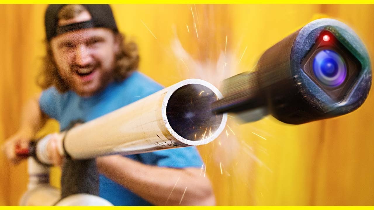 Blasting a GoPro Out of a Cannon Gives You Stellar Results