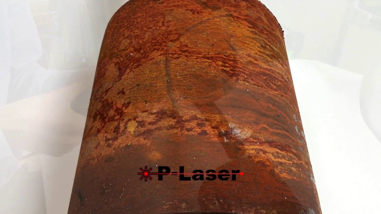 High-Powered Laser Cuts Through Rust Like Butter