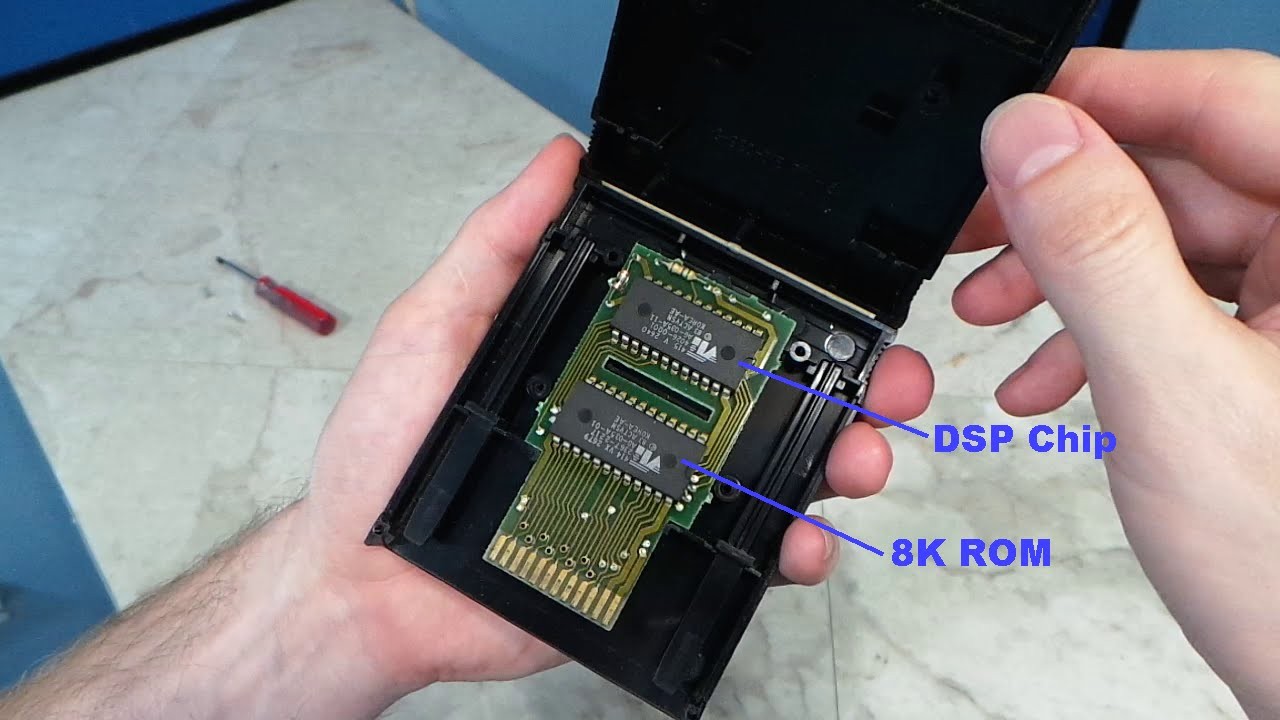 How Old-School Game Cartridges Worked