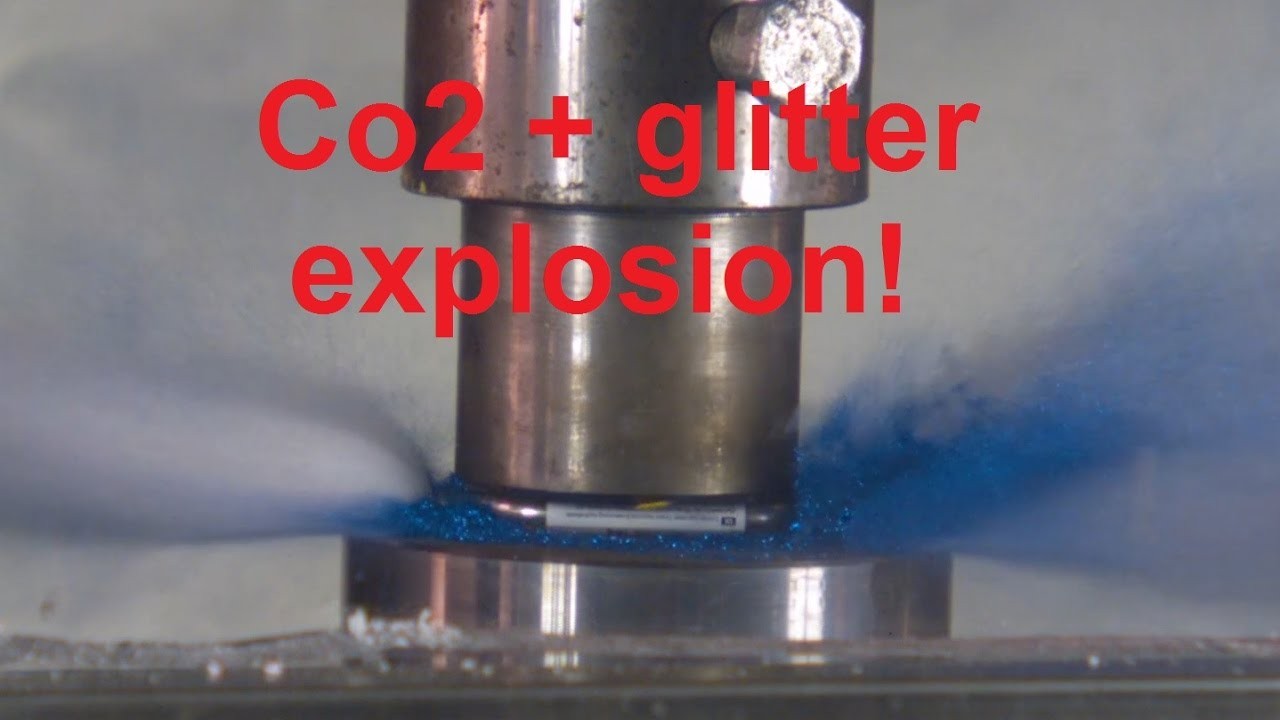 Increase Your Christmas Cheer with This Slow-Motion Glitter Explosion Video
