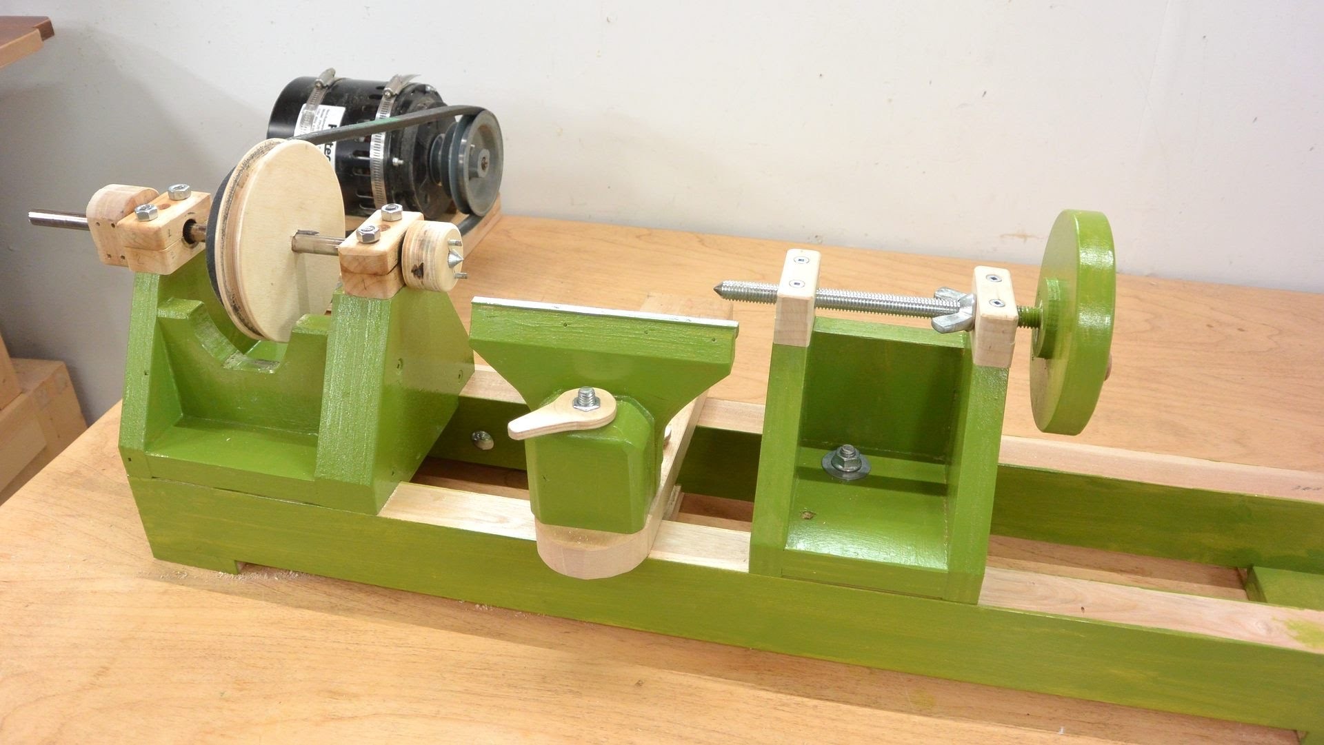 You Can Make Your Own Lathe at Home and Start Woodturning Today