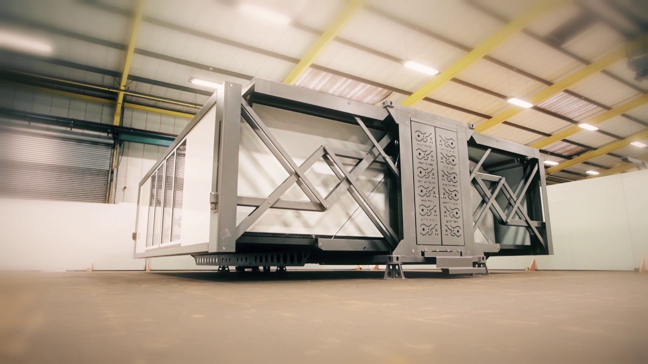 These Buildings Can Fold and Unfold in Minutes Without the Need for Tools