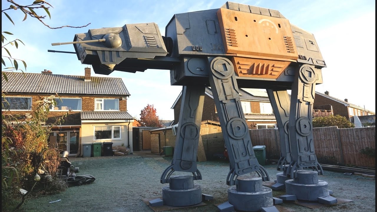 This Innovator Debuted a Massive 'Star Wars' AT-AT