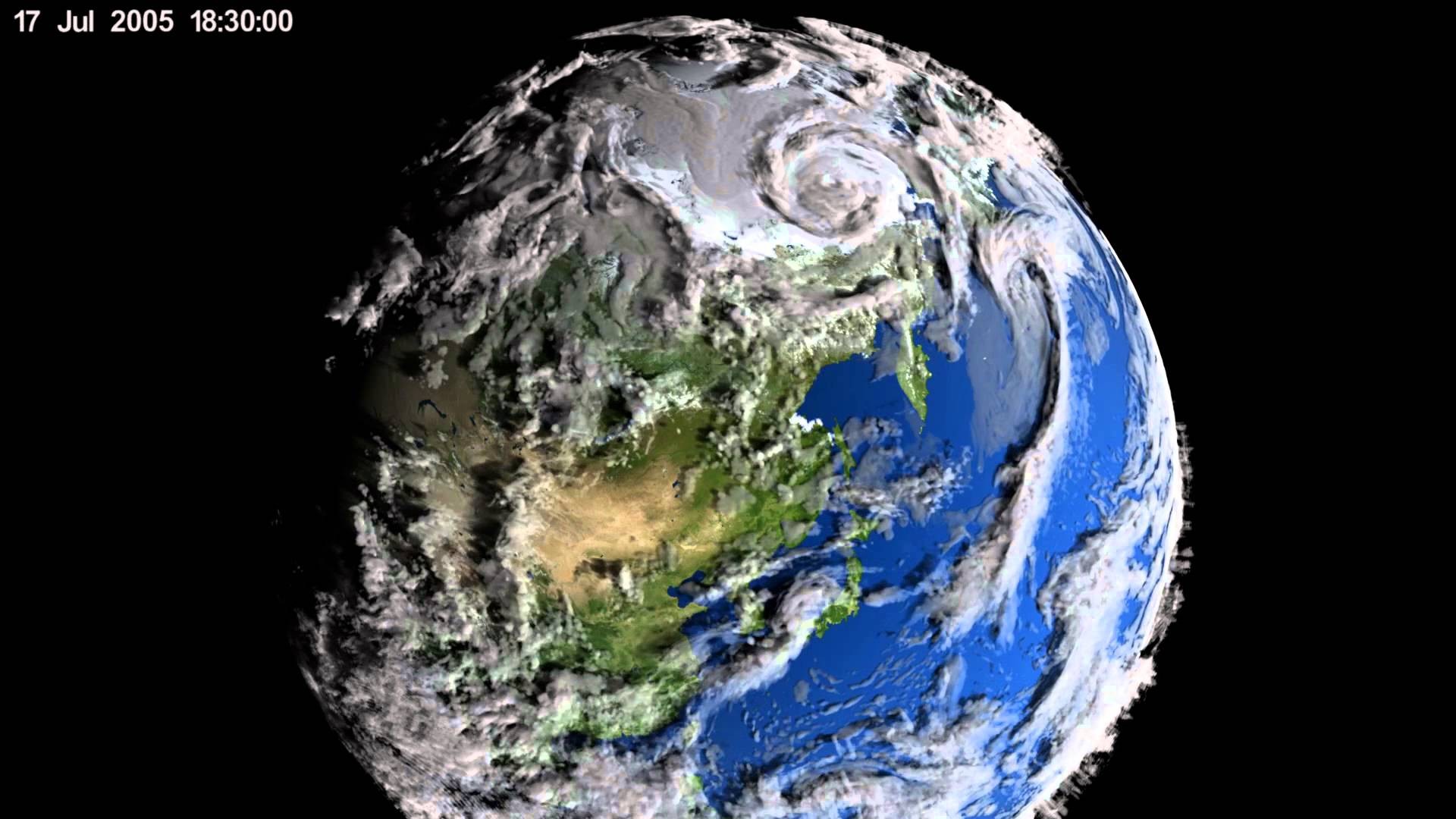 This NASA Video Shows the Power of a Typhoon from Space