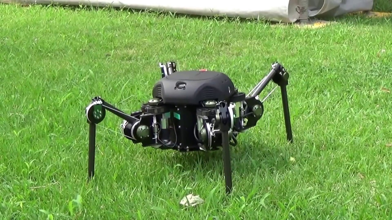 Watch Insect-Inspired Robot Titan-XIII Make Its Way Across a Grassy Field