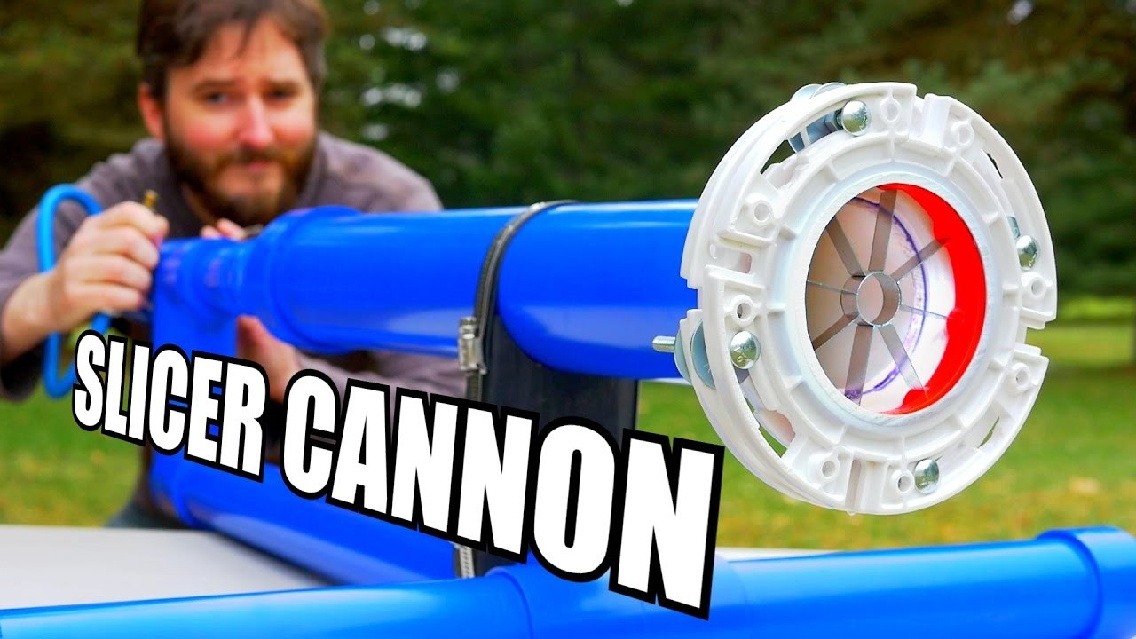 Watch This Air Cannon Slice Fruits and Vegetables in a Matter of Seconds