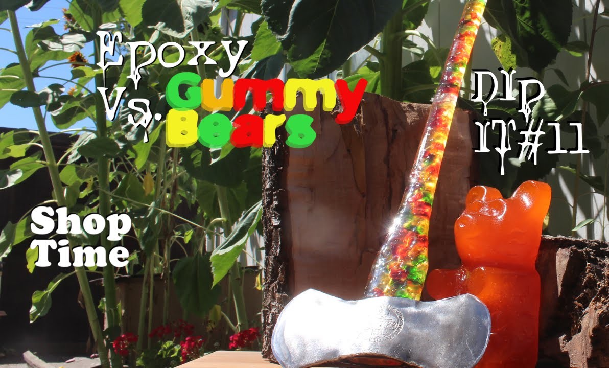 Yes, You Can Make an Axe Handle Out of Gummy Bears