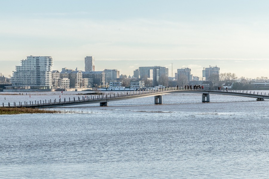 This Bridge in the Netherlands is Designed to Embrace Flooding
