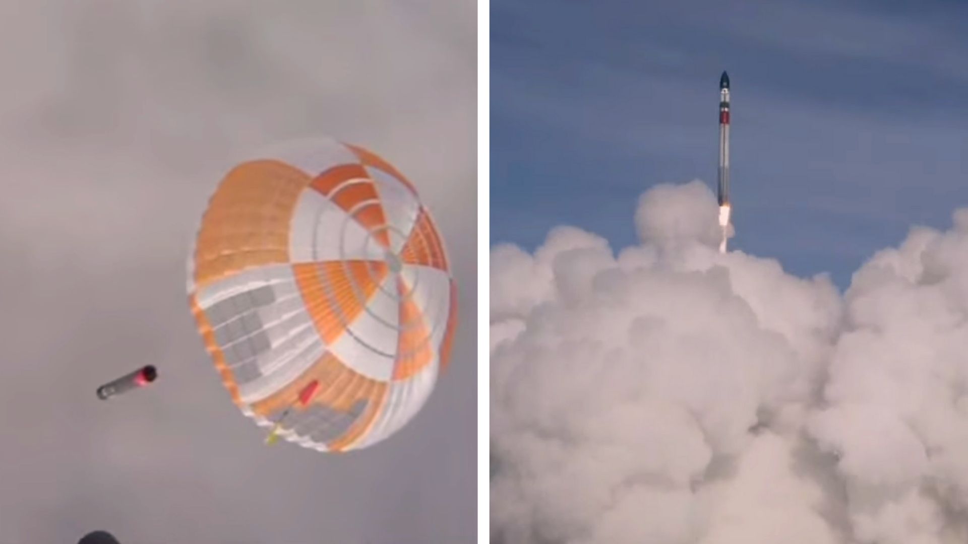 Rocket Lab launched and recovered a rocket mid-air in a world first