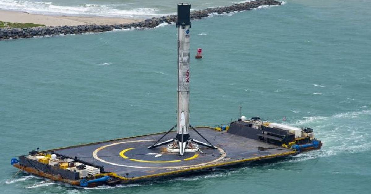 SpaceX Rocket from Historic Demo-2 Mission Returns to Terra Firma