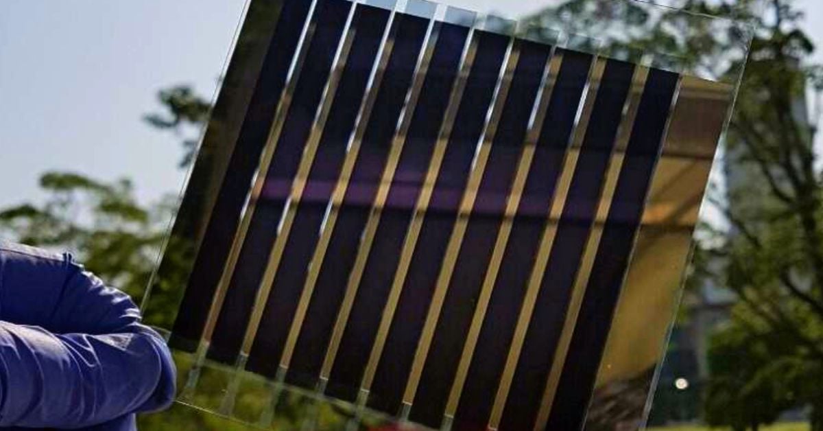 Scientists just developed a novel material to upgrade organic solar ...