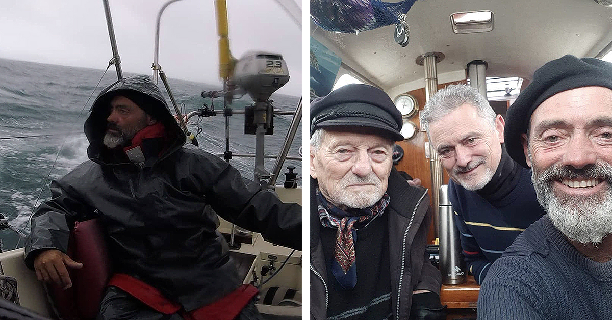 Son Sails Across Atlantic to Reach His Father on His 90th Birthday