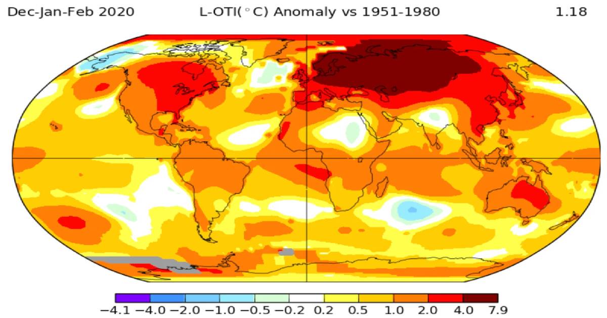 Russia Experienced Its Warmest Winter in 130 Years