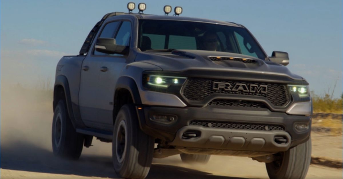 New Ram 1500 TRX Truck Goes from 0 to 60 MPH in 4.5 Seconds
