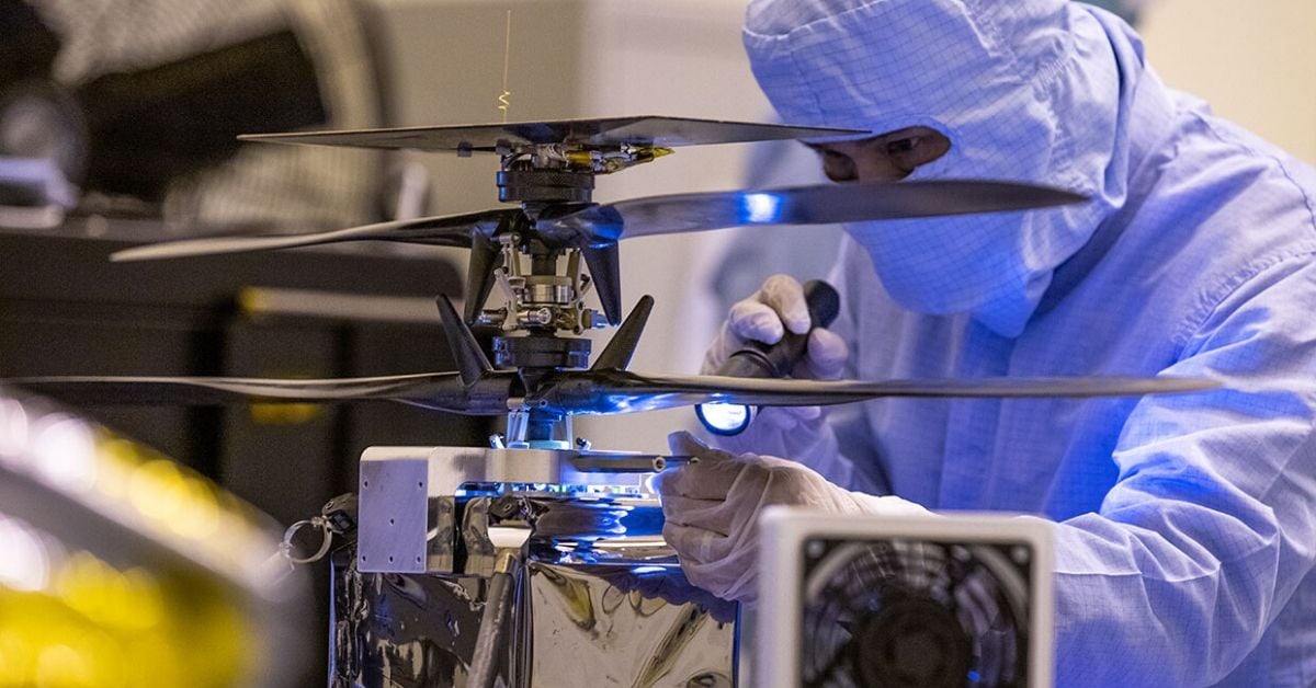 NASA's New Mars Rover Will Launch a Tiny Helicopter