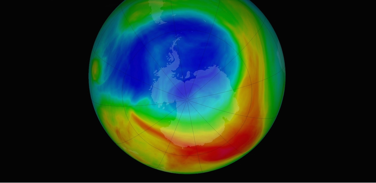 The Ozone Hole Is the Smallest on Record since It Was Discovered