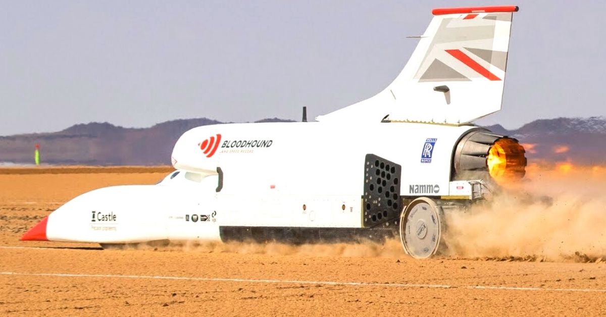 Bloodhound LSR Needs New Owner to Shatter Records at More Than 800 MPH