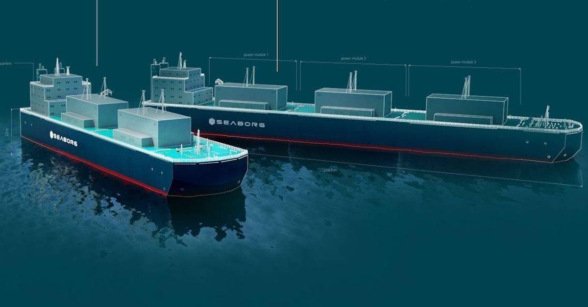 Floating Nuclear Reactors Could Power Entire Countries by 2025