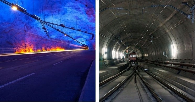 The Top 9 Longest Tunnels in the World